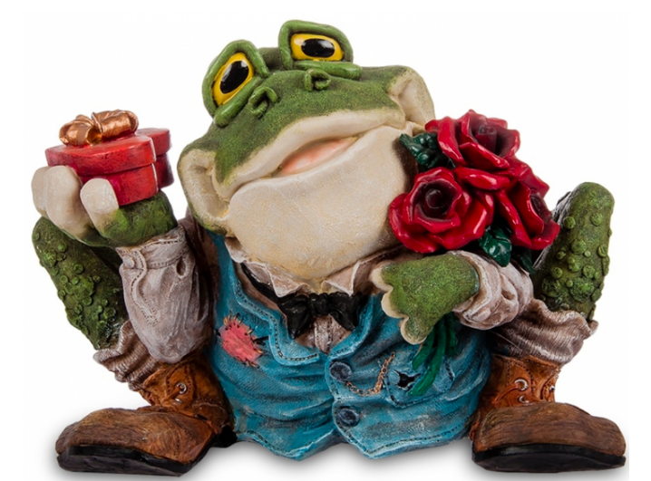 ᐉ Статуэтка Лягушка с подарком Fg 6350 Lc Sealmark 27 см • Купить в Киеве Украине • Лучшая цена