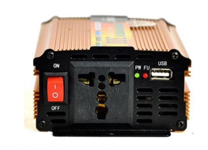 ᐉ Инвертор с защитой от короткого замыкания 24-220 V 500 W Gold (5-6-1133) • Купить в Киеве ...
