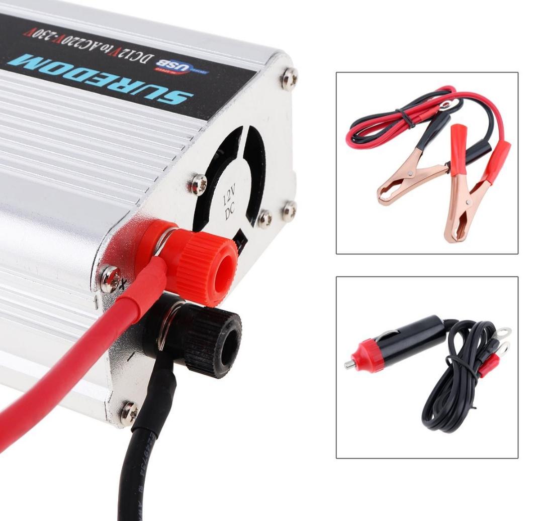 ᐉ Преобразователь напряжения Suredom AC/DC 12V-220V 1000W • Купить в ...