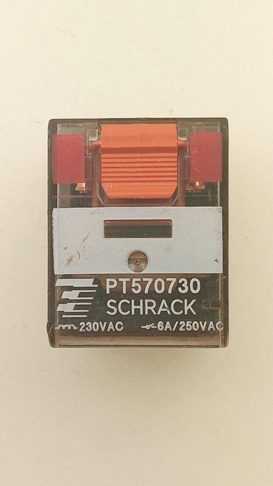 ᐉ Реле SCHRACK PT570730 230AC 6A 250VAC 4C 27x21,5x27 (19102) • Купить в Киеве, Украине • Лучшая ...