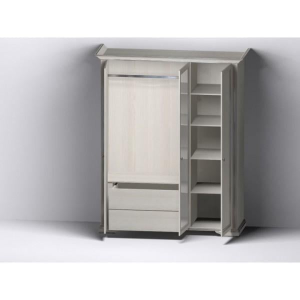 ᐉ Шкаф в спальню Gerbor Вайт 3D 2S ДСП/МДФ • Купить в Киеве, Украине • Лучшая цена в Эпицентр