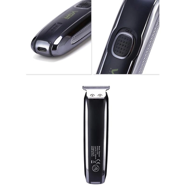 ᐉ Машинка для стрижки VGR V-020 акумуляторна Чорний (17606055) • Краща ...