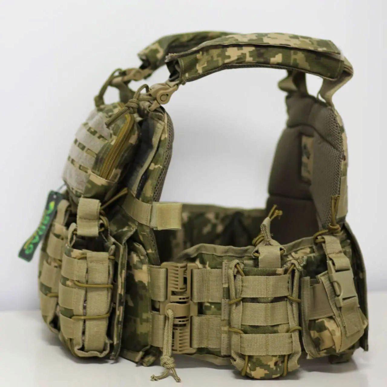 ᐉ Плитоноска Asdag с двойной системой быстрого сброса Пиксель (11228774 ...