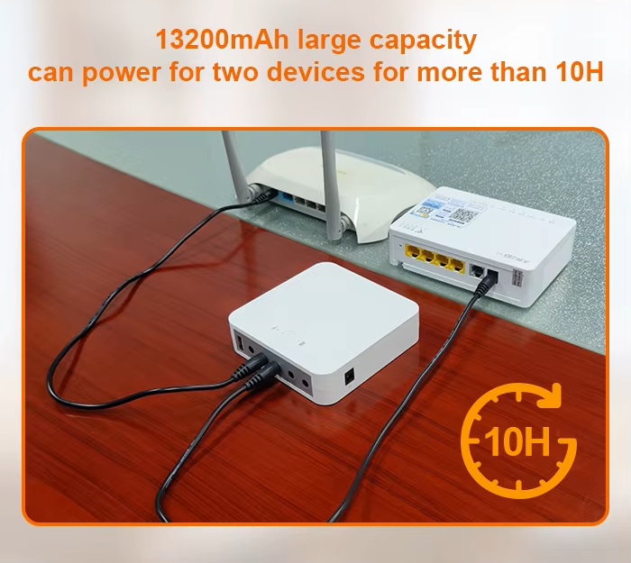 ᐉ ДБЖ для роутера WGP UPS 203 на 13200 mAh 5V-19V • Краща ціна в Києві ...
