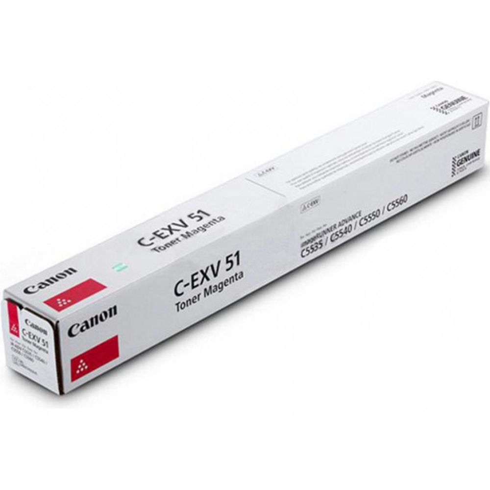 ᐉ Тонер-картридж Canon C-EXV51 Magenta для iRC5535 iRC5535i iRC5540i ...