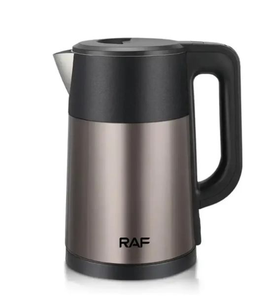 ᐉ Чайник электрический RAF R.7956 дисковый из нержавеющей стали 1800 Вт 2,5 л Бронзовый • Купить ...