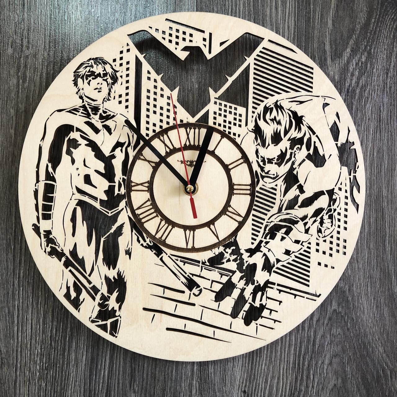 ᐉ Годинник настінний з дерева в інтерєр Найтвинг • Краща ціна в Києві Україні • Купити в Епіцентр