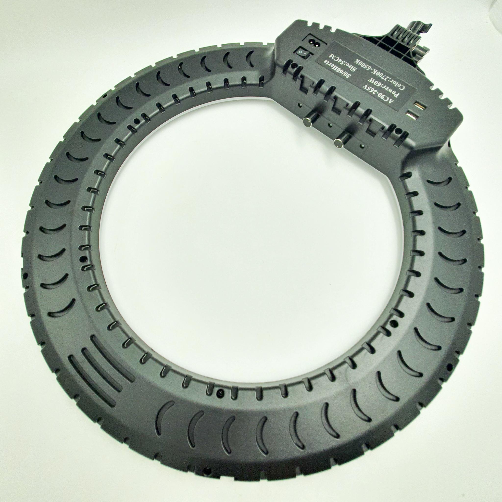 ᐉ Лампа кольцевая Ring Light RL-21 LED 55 см 55 W с штативом 2 м ...
