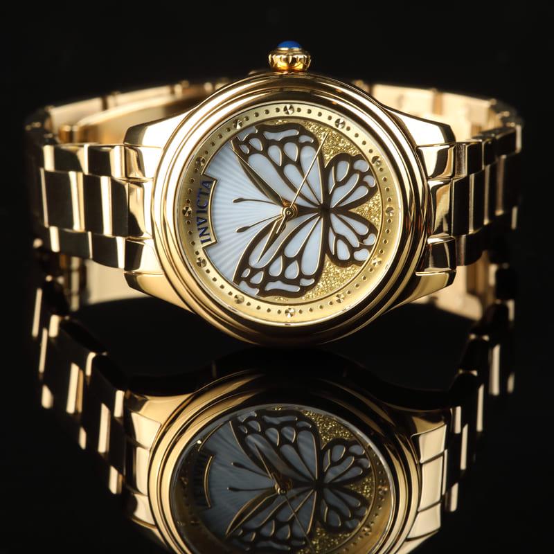 Годинник жіночий Invicta 37098 Wildflower Monster of Pearl • Краща ціна ...
