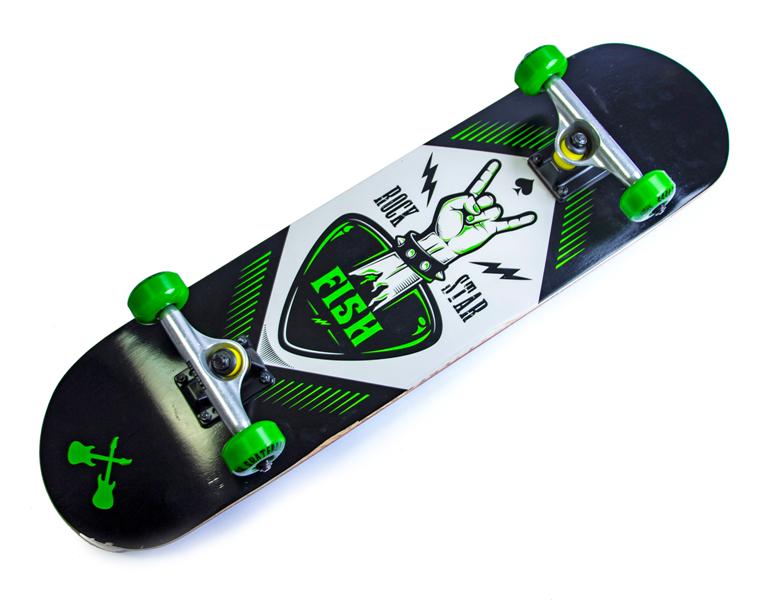ᐉ Скейтборд Fish Rock Star • Купить в Киеве, Украине • Лучшая цена в ...