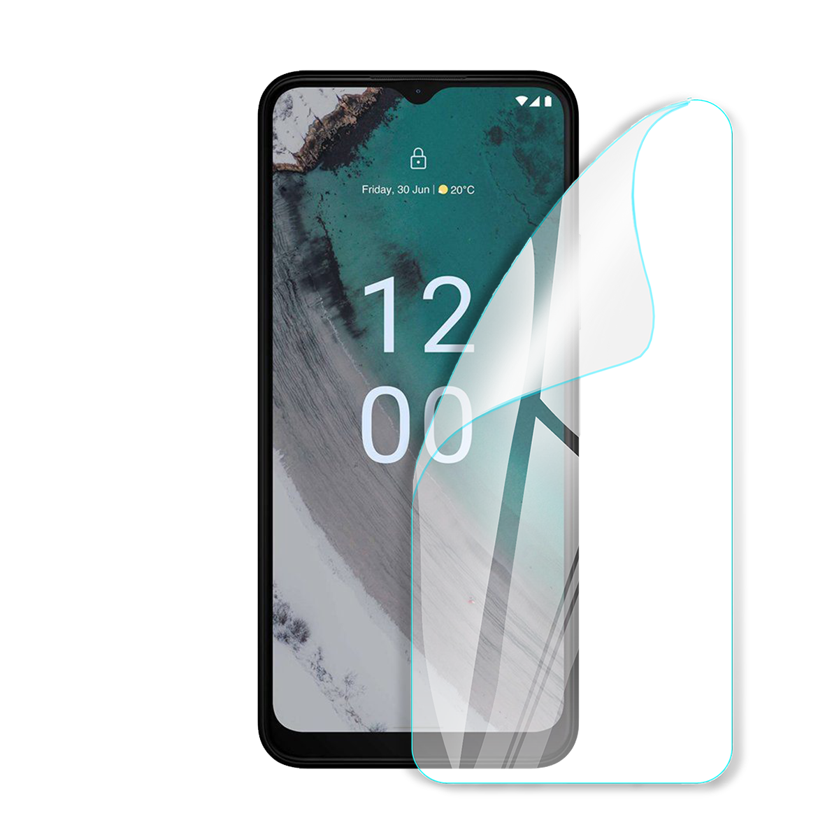 ᐉ Поліуретанова плівка для Nokia C32 серії Simple Armor • Краща ціна в Києві Україні • Купити в