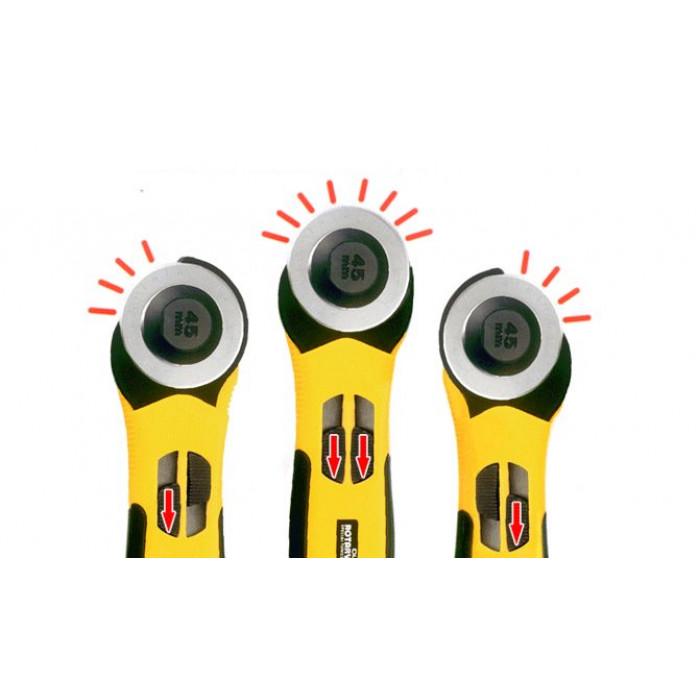 ᐉ Нож Olfa Rty 2 Ns для резки материалов толщиной до 10 мм дисковое лезвие 45 мм Rb45 1 C601101