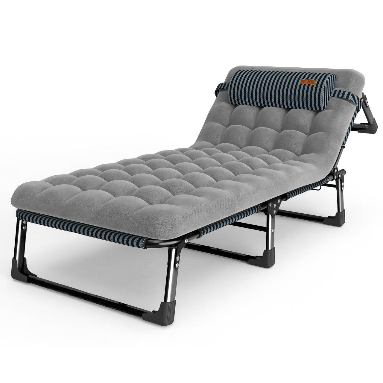 ᐉ Ліжко-шезлонг розкладне WCG FB-S01PP з матрацом • Краща ціна в Києві, Україні • Купити в Епіцентр