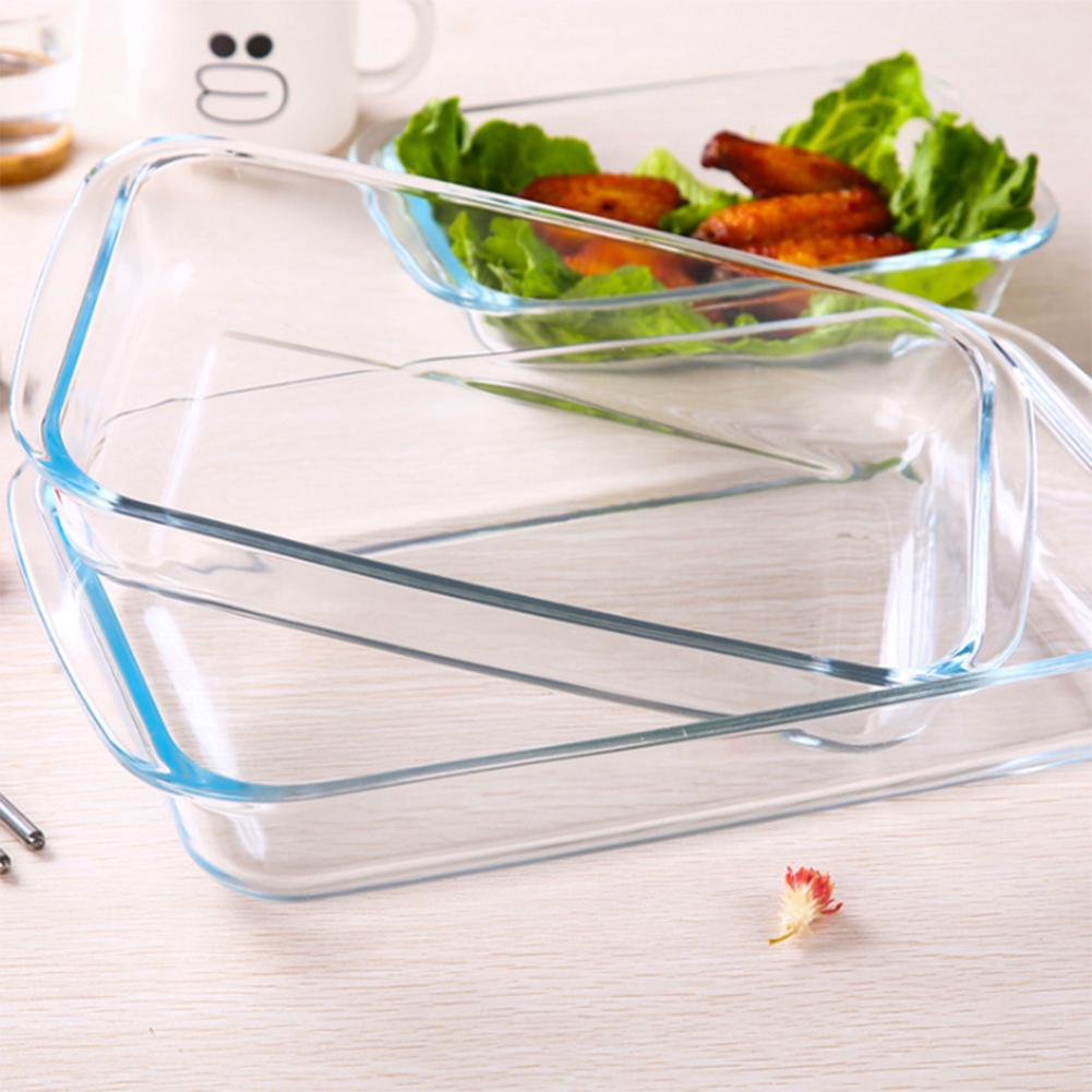 ᐉ Набор стеклянных противней прямоугольных Firex 3 шт. (MS-0467)