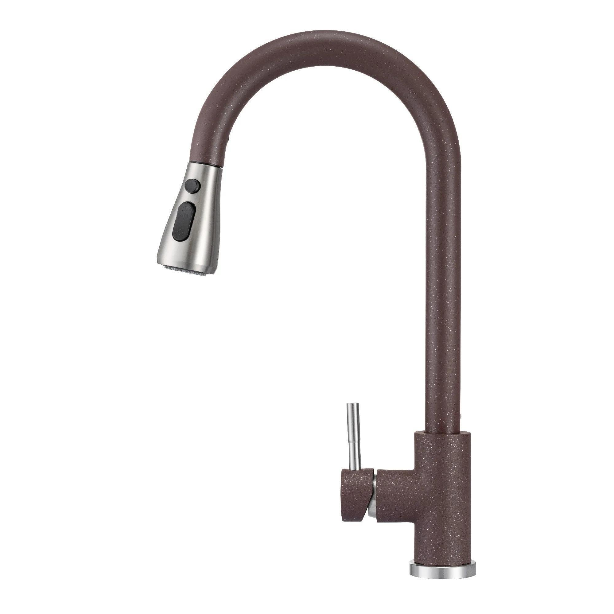 ᐉ Змішувач для кухні Granado Campo Lux Marron GZ0506 одноважільний ...