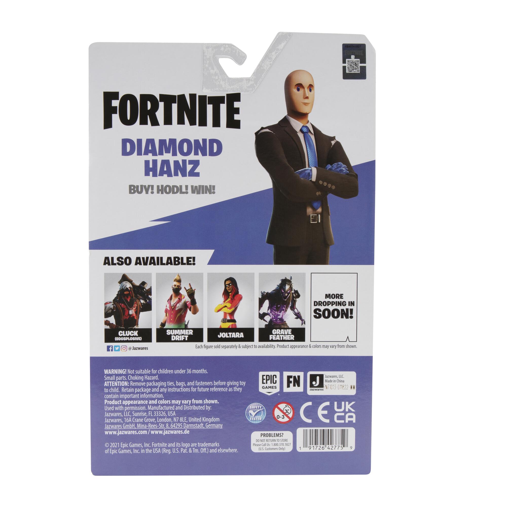 ᐉ Колекційна ігрова фігурка Fortnite Solo Mode Diamond Hanz 10 см ...