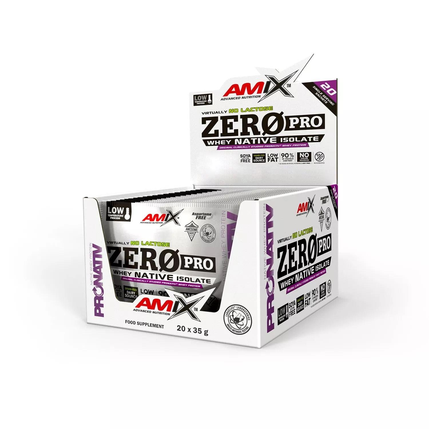 ᐉ Протеїн Amix Nutrition ZeroPro 20x35 г Чорне печиво (9182V14495 ...