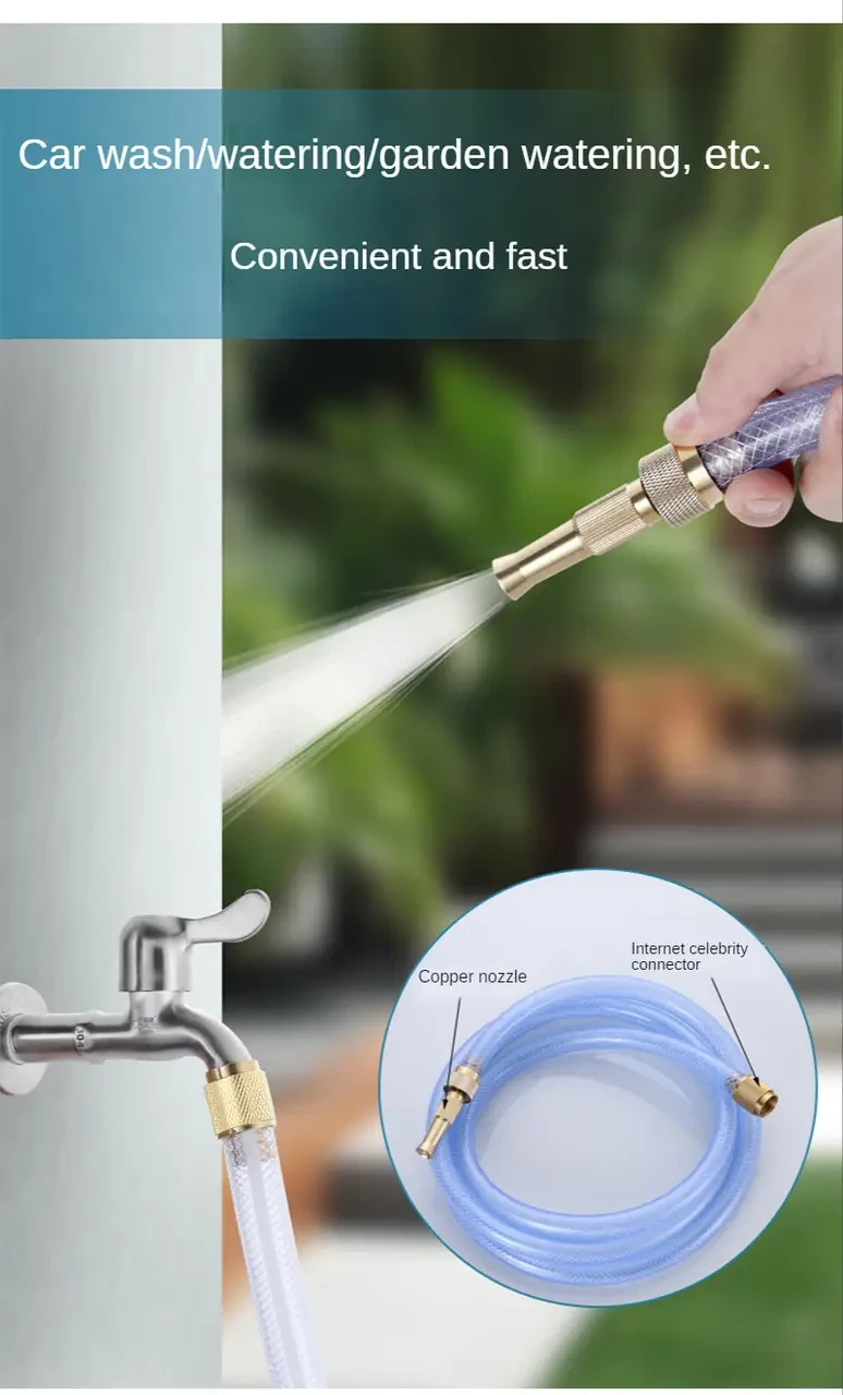 ᐉ Насадка-форсунка высокого давления для садового шланга Integrated ...