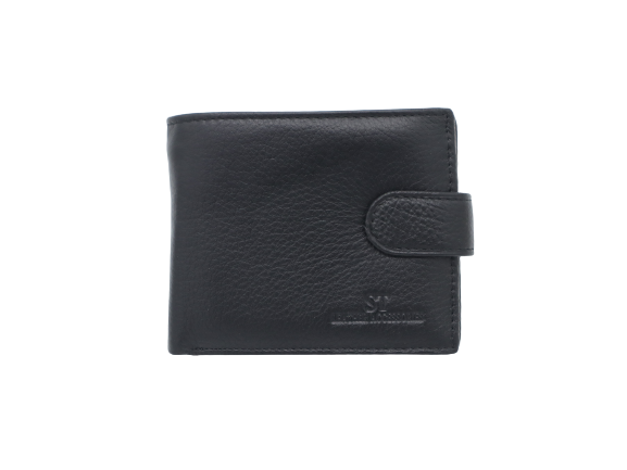 ᐉ Портмоне мужской ST Leather с теснением кожа Черный (ST103A)