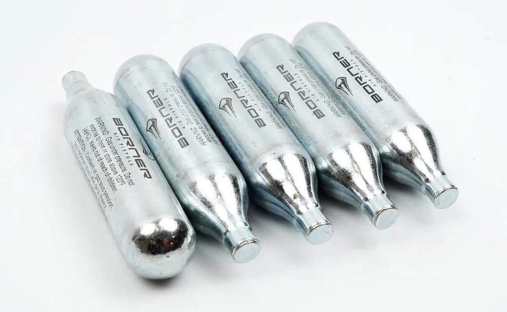 ᐉ Балончик CO2 Borner 12 г 5 шт.(2-1222) • Краща ціна в Києві, Україні • Купити в Епіцентр