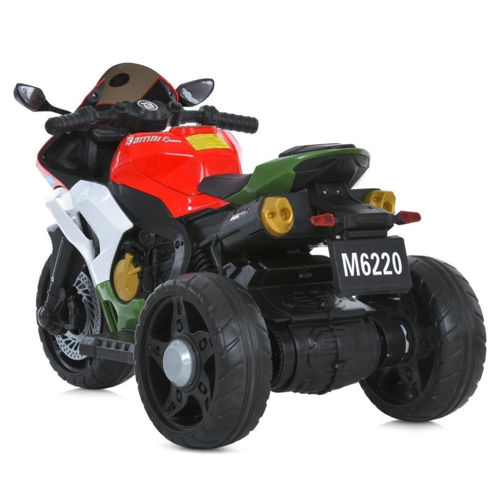 ᐉ Дитячий електромотоцикл Bambi Racer передня/задня з пультом ...