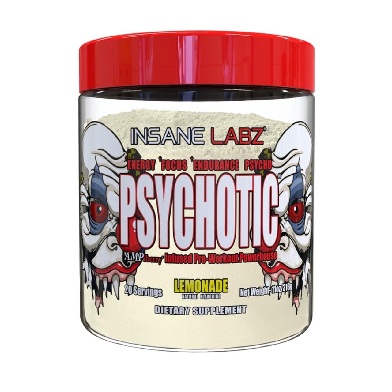 ᐉ Предтренировочный комплекс Insane Labz Psychotic Clear Lemonade 20 ...