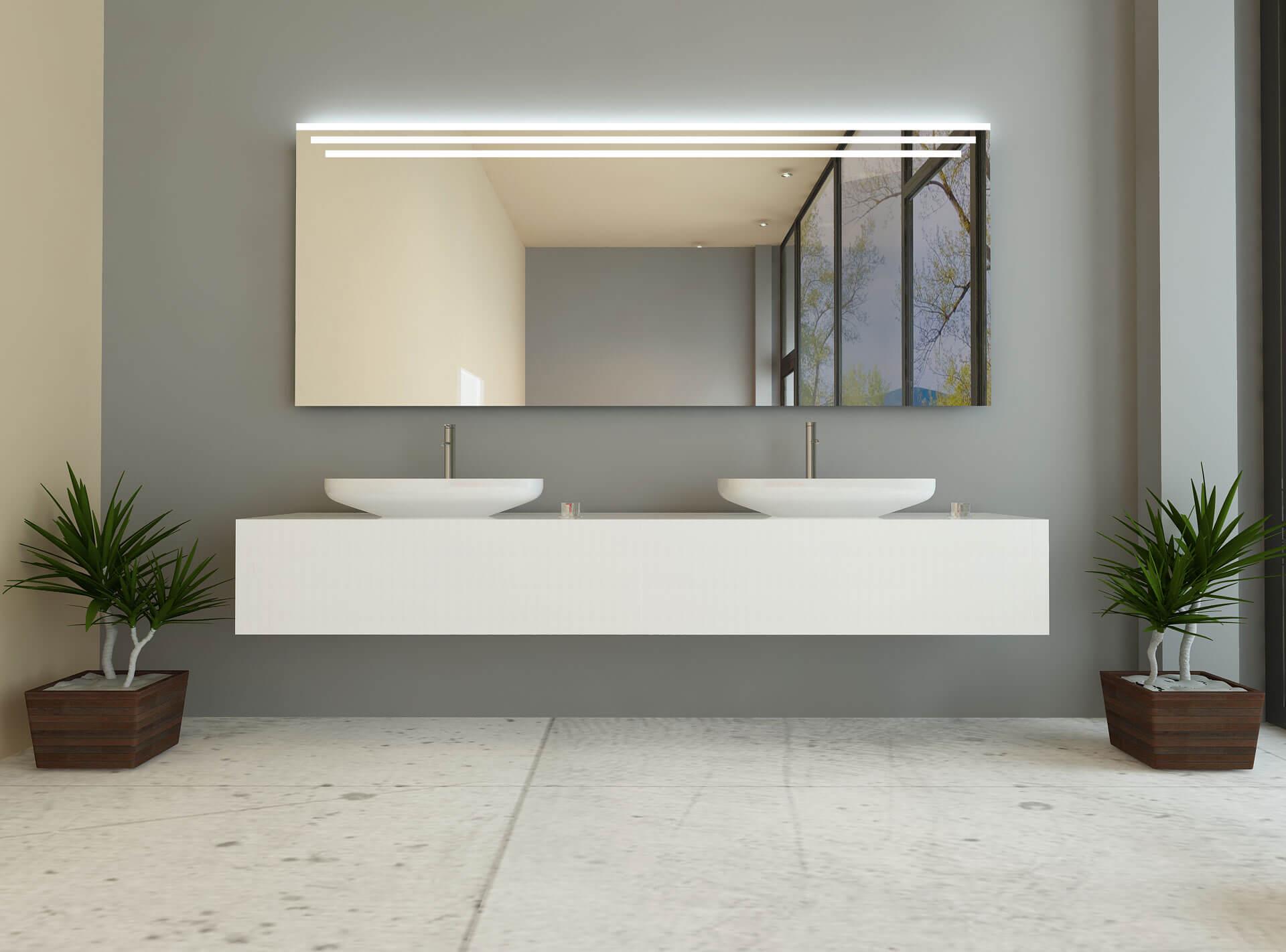 ᐉ Дзеркало Dim Dzerkal Monde з Led підсвіткою 70х100 см 4139 • Краща