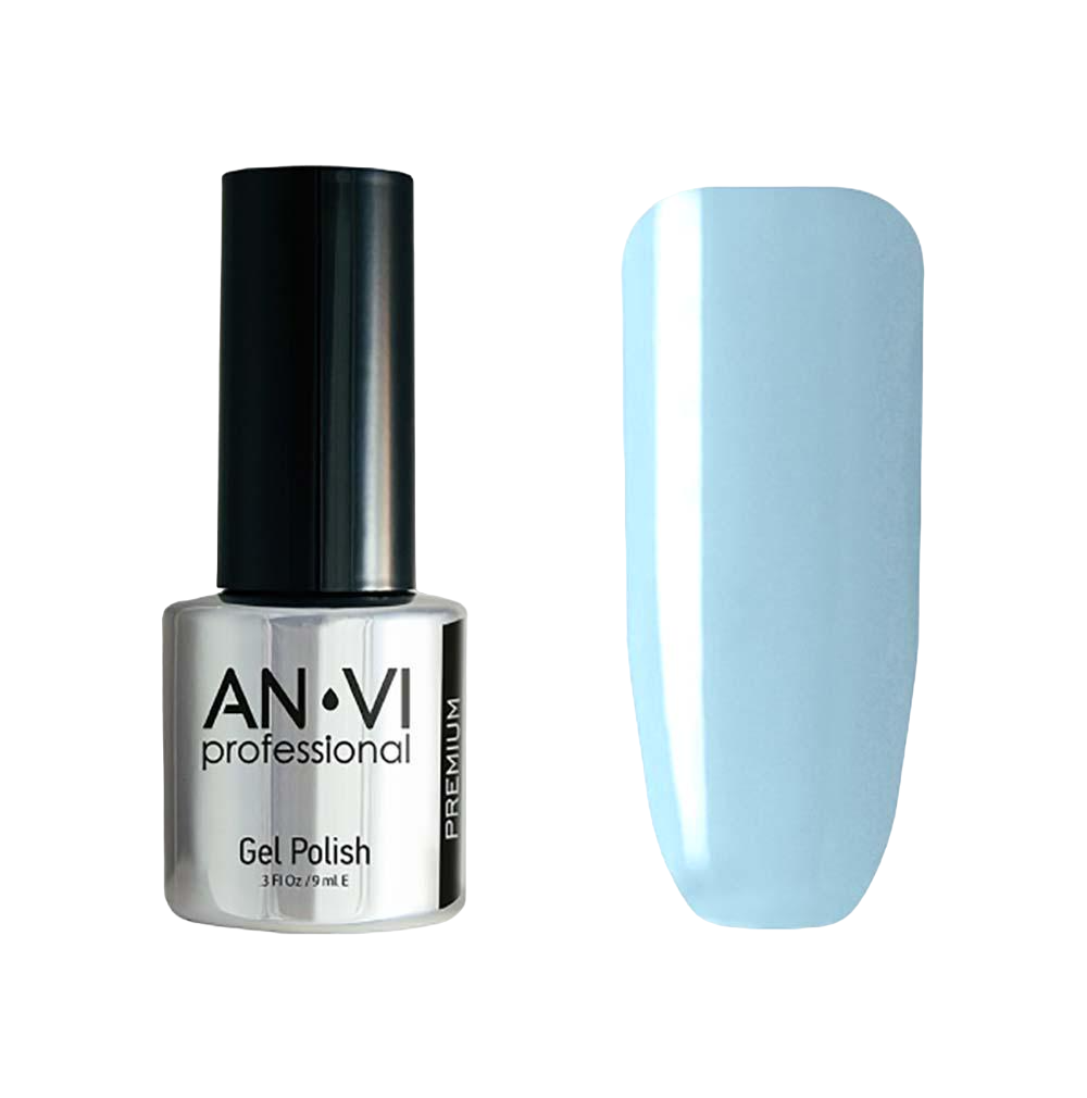 ᐉ Гель-лак для ногтей ANVI Professional 9 мл №006 Blue Sparrow