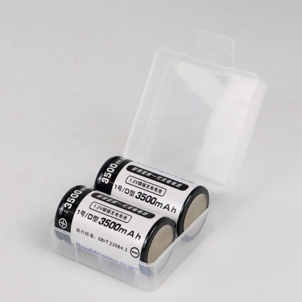 ᐉ Аккумулятор-батарейка Doublepow тип D R20 373 1.2В 3500 mAh 2 шт. с ...