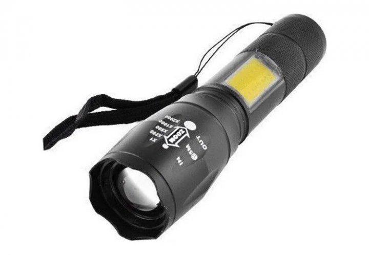 ᐉ Полицейский фонарь Bailong BL-29 T6 COB USB (Lant-021)