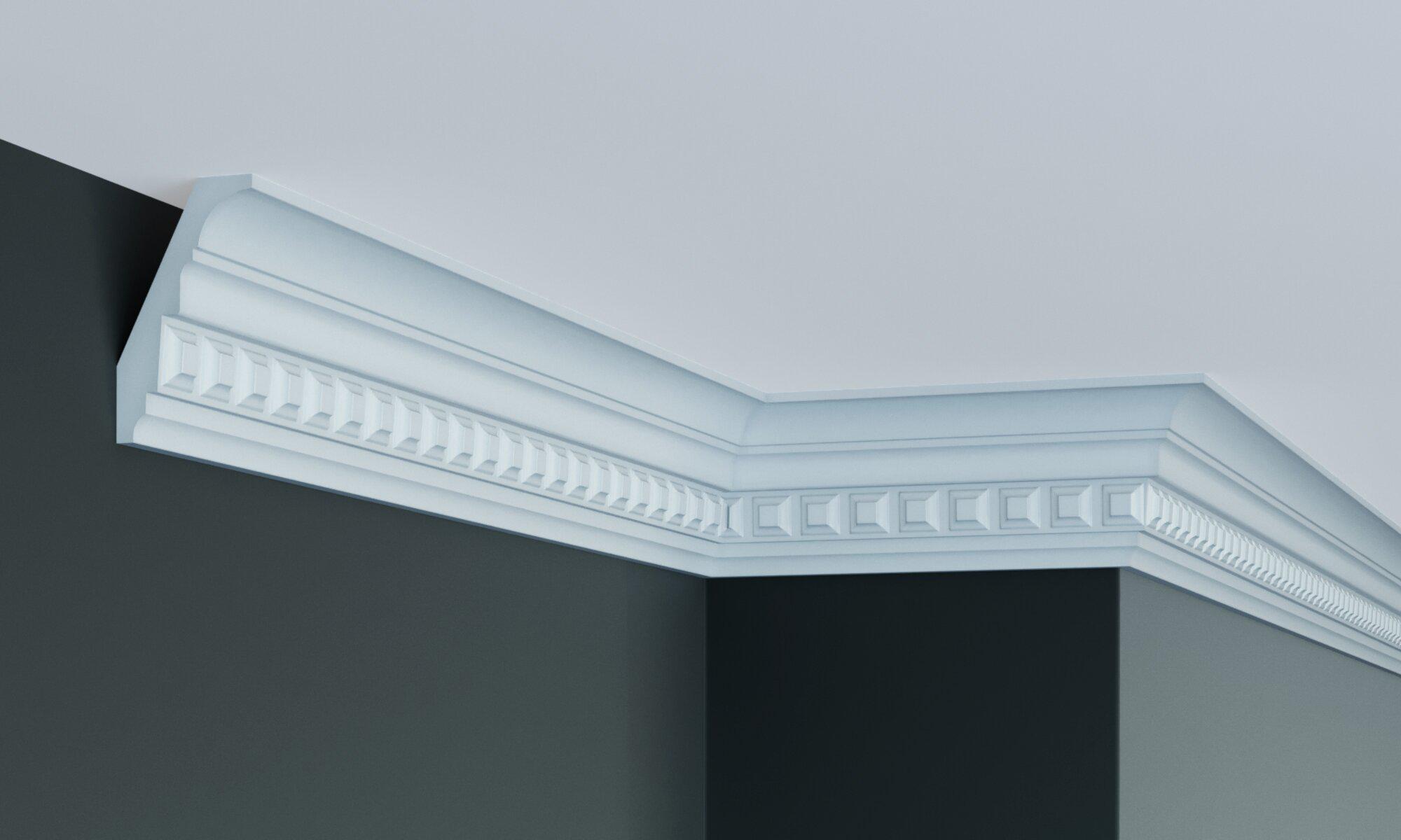 ᐉ Карниз с орнаментом Gaudi Decor C1004