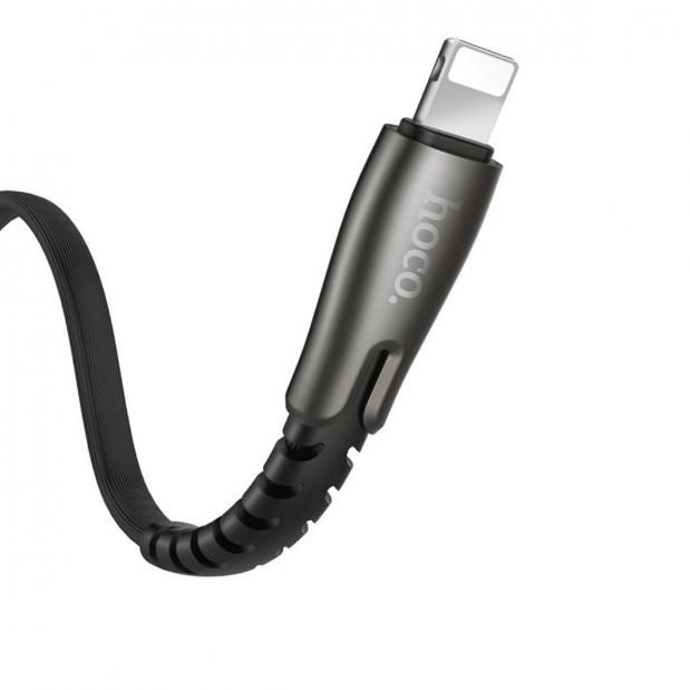 ᐉ Кабель Hoco U58 for Lightning 1,2 м Black (000147426)