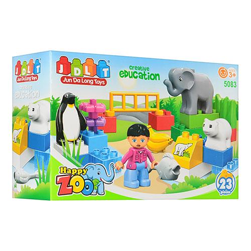 ᐉ Конструктор JDLT Зоопарк 23 крупные дет. (5083) • Купить в Киеве, Украине • Лучшая цена в Эпицентр