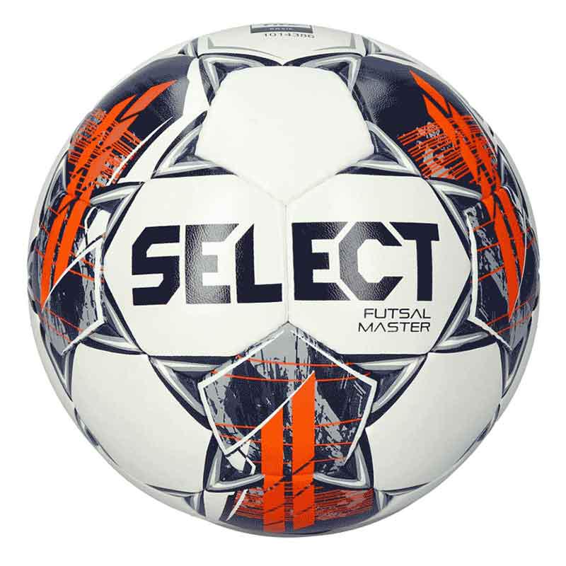 М'яч футзальний Select Futsal Master v22 Уні р. 4 Біло-помаранчевий ...
