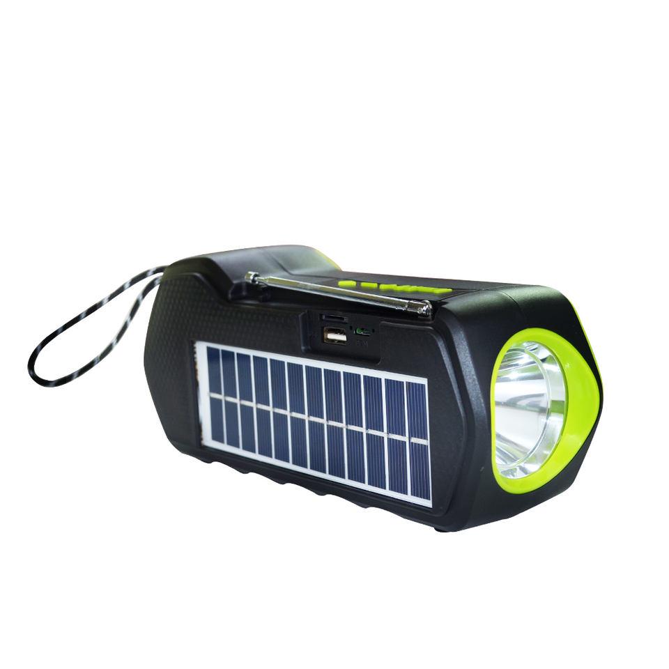 ᐉ Фонарь LED CcLamp CL-823 Bluetooth с солнечной панелью/радио/MP3 ...