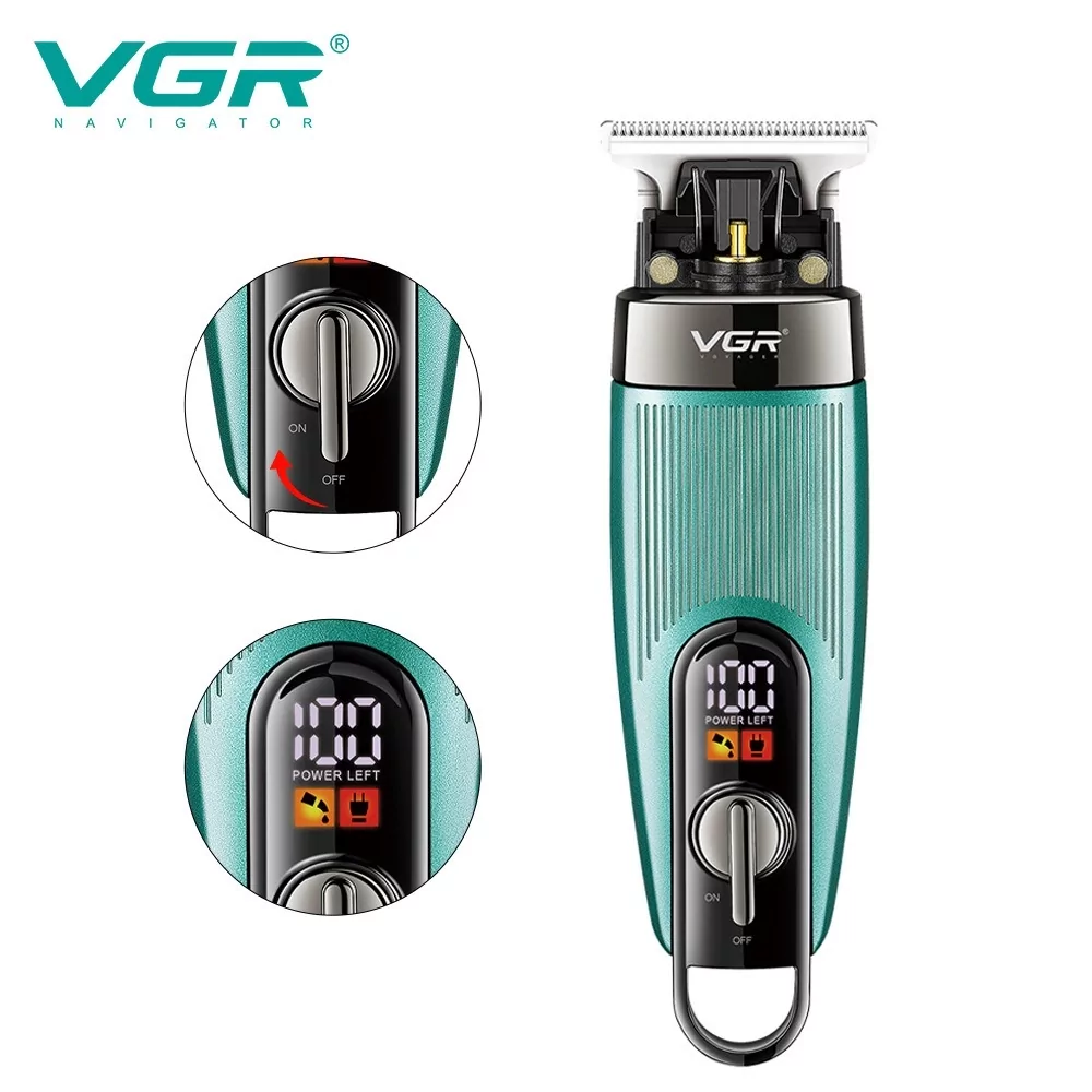 ᐉ Машинка для стрижки волос аккумуляторная VGR V-975 с насадками ...
