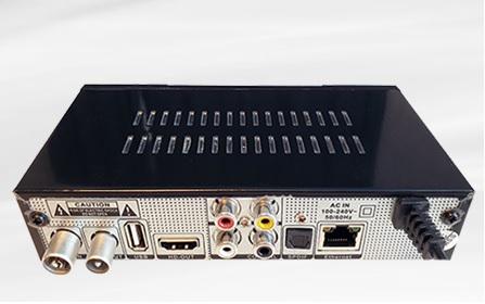 ᐉ Тюнер T2 DVB-T2/C Satcom T555 Т2 HEVC H.265 з LAN Ethernet входом • Краща ціна в Києві ...