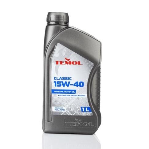 ᐉ Моторне масло для легкових авто TEMOL Classic 15W-40 API SG/CD ACEA ...