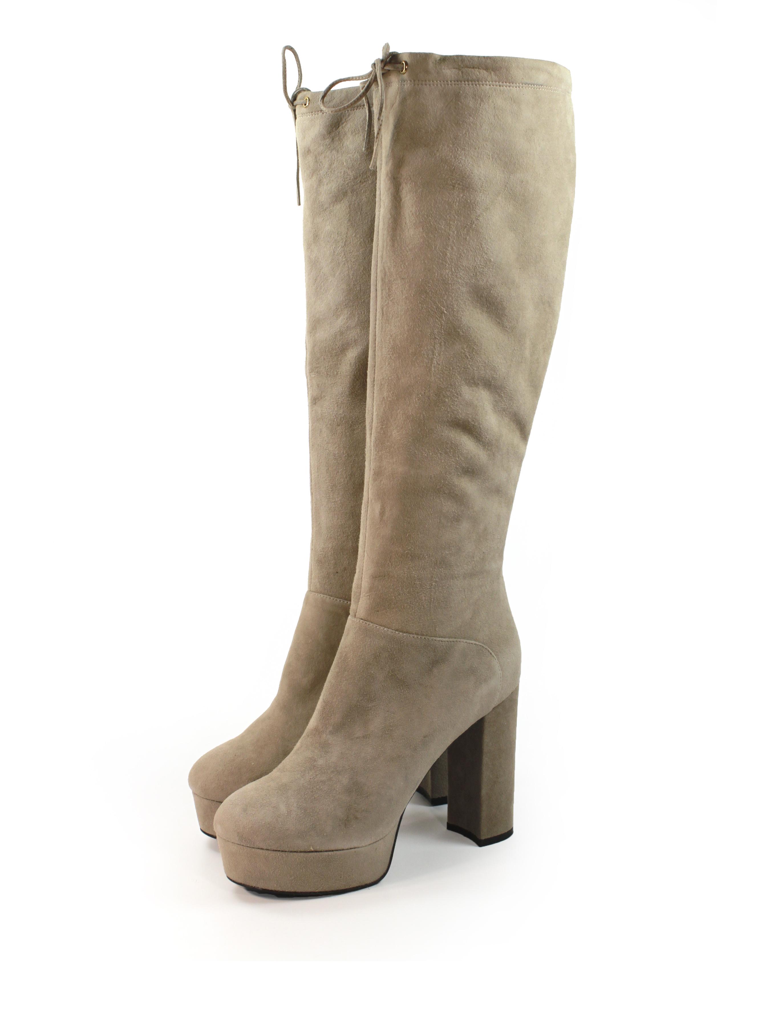 ᐉ Чоботи жіночі замшеві It-girl р. 37 Cacao (8151-194-beige) • Краща ...