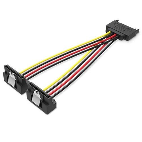 ᐉ Кабель Serial ATA Male-2xSata Female Vention KDBBB Черный (574975 ...