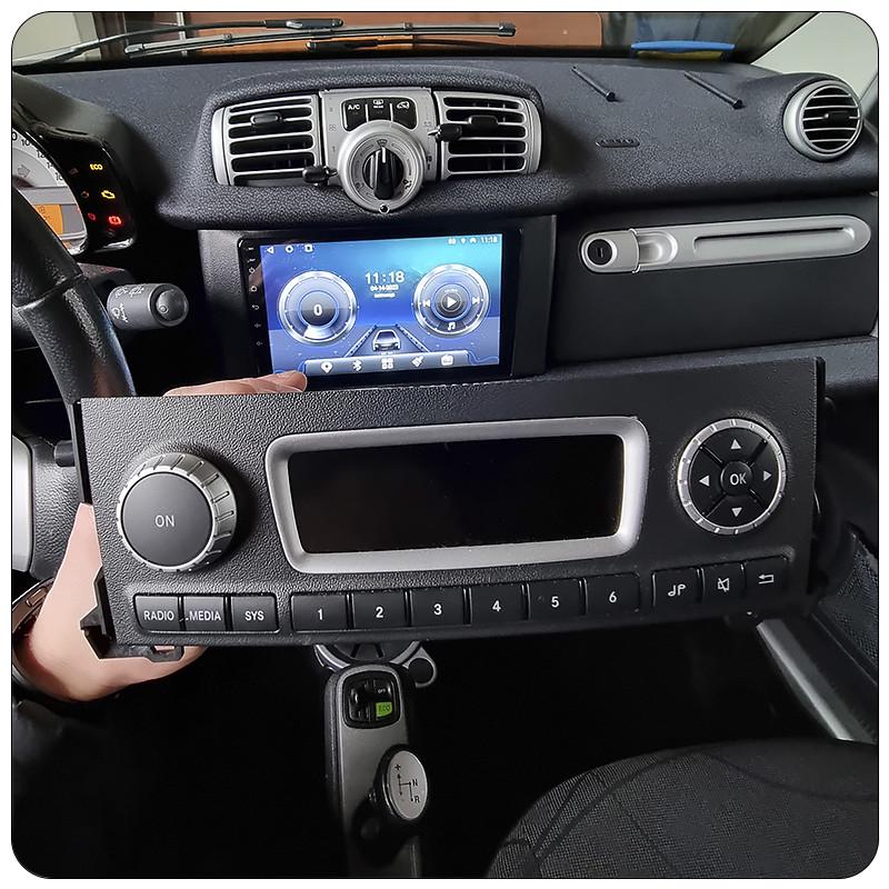 ᐉ Штатная магнитола Lesko для Smart Fortwo II 2007-2015 экран 9" 2/32Gb 4G Wi-Fi GPS Top ...