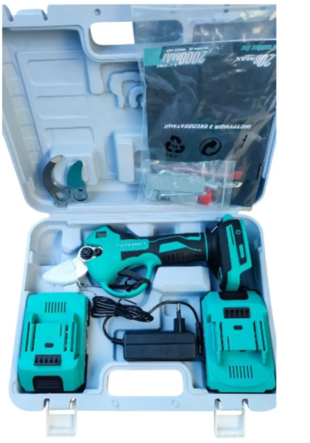 ᐉ Секатор акумуляторний Grand СА-30F/20BL-2 20В 2 Ah 2 акумулятори/кейс ...