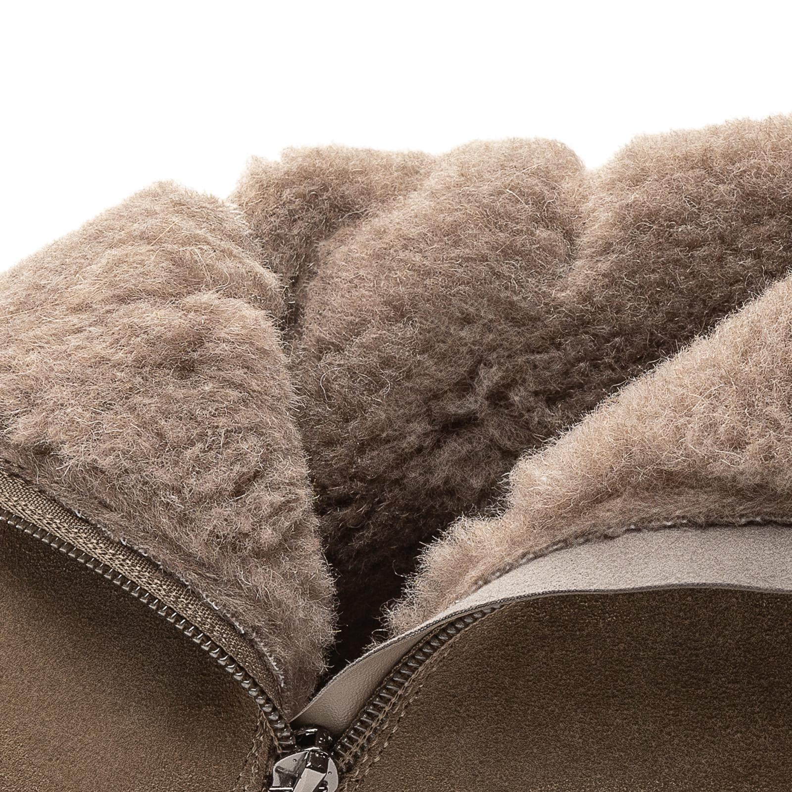 ᐉ Ботинки женские утепленные KEDDO 92610147 г. 36 Бежевый (9261014736) • Купить в Киеве, Украине ...