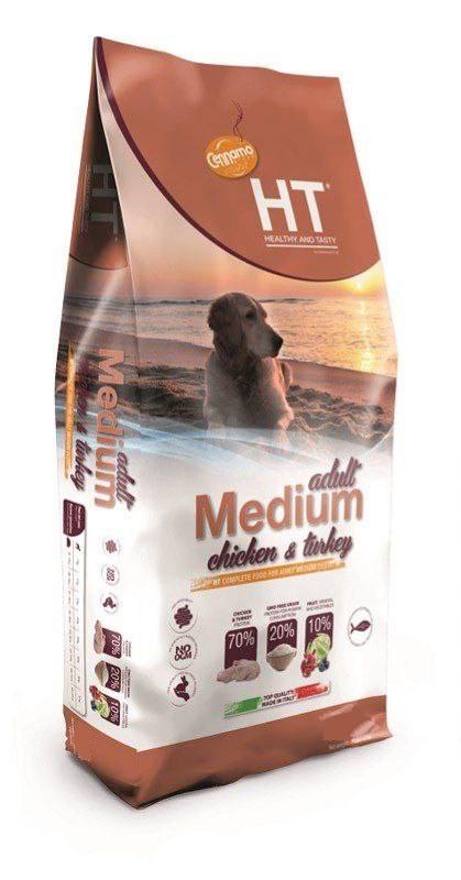 ᐉ Корм сухой Cennamo HT Dog Medium Chicken & Turkey для собак средних ...