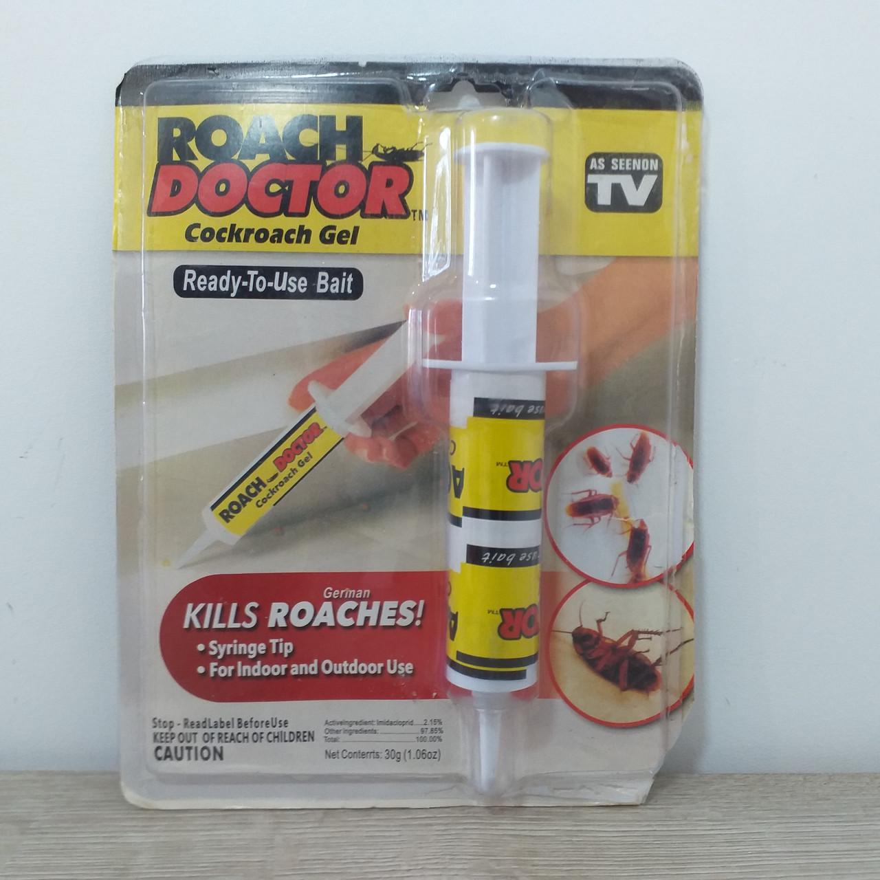 ᐉ Гель от тараканов и насекомых Roach Doctor Cockroach Gel 30 г (X-759 ...