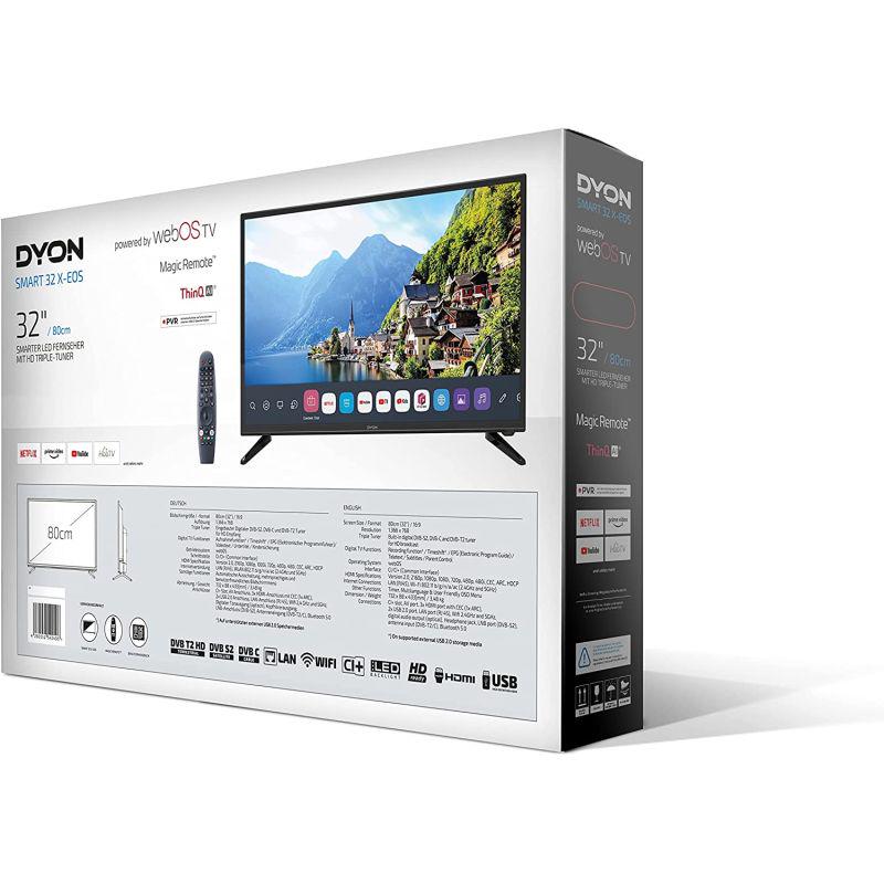 ᐉ Телевизор Dyon Smart 32 X-EOS Smart TV/HD/T2/S2/LED 32" • Купить в ...
