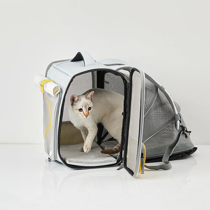 ᐉ Рюкзак-переноска PETKIT Breezy xZone Pet Carrier P7703-G Grey ...