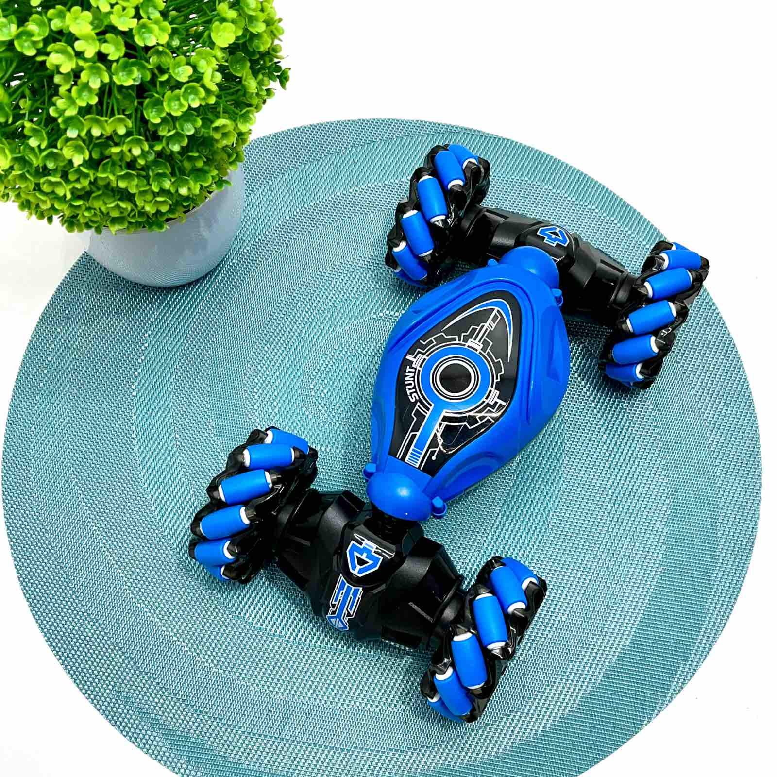 ᐉ Машина-перевертень трюкова Xuda Toys на радіокеруванні Синій (3688 ...