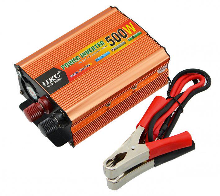 ᐉ Инвертор с защитой от короткого замыкания UKC K-101 24-220 V 500 W ...