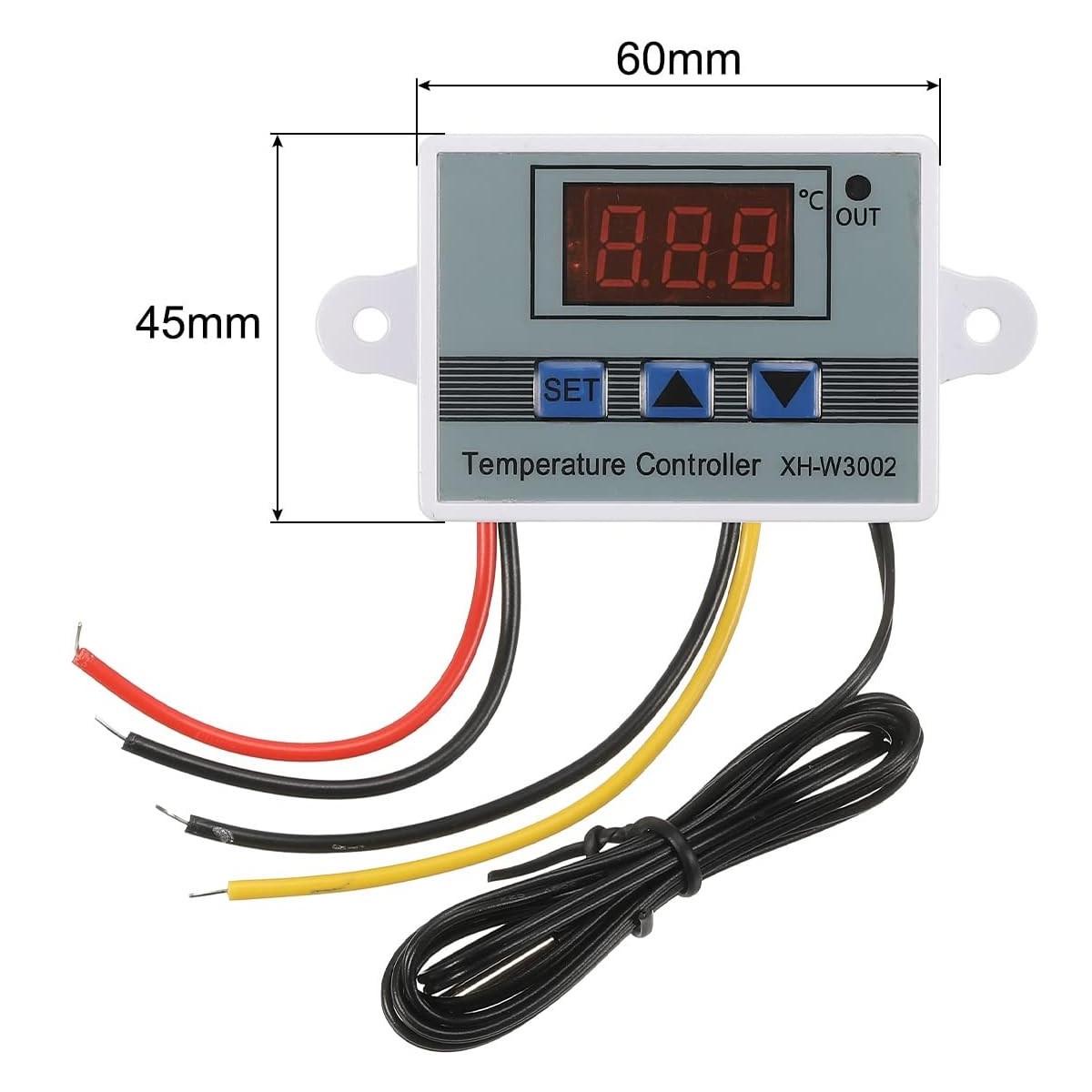ᐉ Терморегулятор цифровий xh w3002 110–220 В від -50 до 110°C • Краща ...